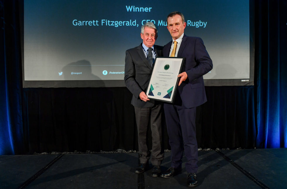 GARRETT FITZGERALD – WE WILL MISS YOU - Federation of Irish Sport